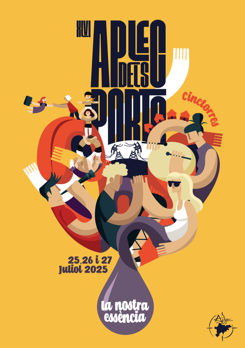 Cartell 2025 - XLVII Aplec dels Ports